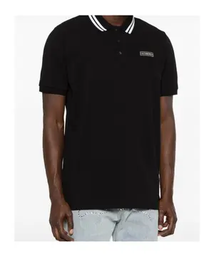 Iceberg Short-sleeved Polo Shirt - Black