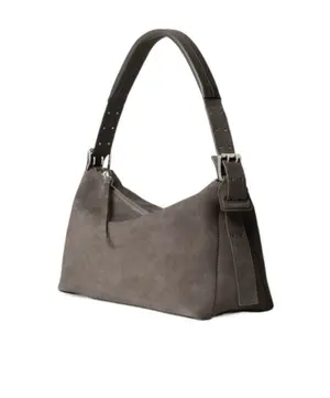 LEMAIRE Belted Baguette Bag - Mink