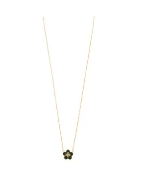 Tory Burch Flower Charm Necklace