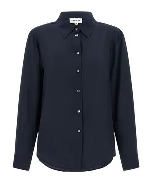 P.a.r.o.s.h Satin Shirt - Black