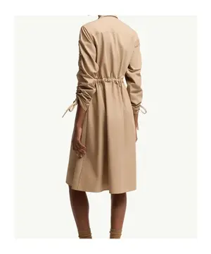 Moncler Cotton Poplin Shirt Dress