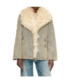 DIESEL® De-aconic-s Jacket With Fur Trim