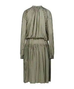 Dries Van Noten Striped Midi Dress