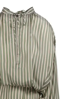 Dries Van Noten Striped Midi Dress
