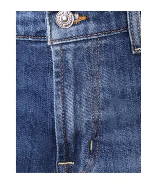 7 For All Mankind Straight Leg Jeans - Blue