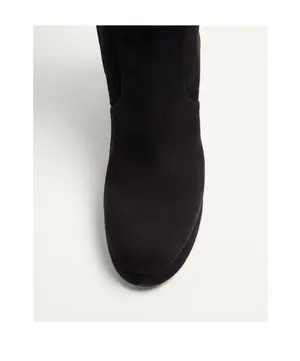 Valentino Garavani Fawcette Platform Boot In Crust Leather 90mm