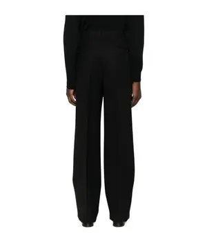 TOM FORD Pleated-front Trousers - Black