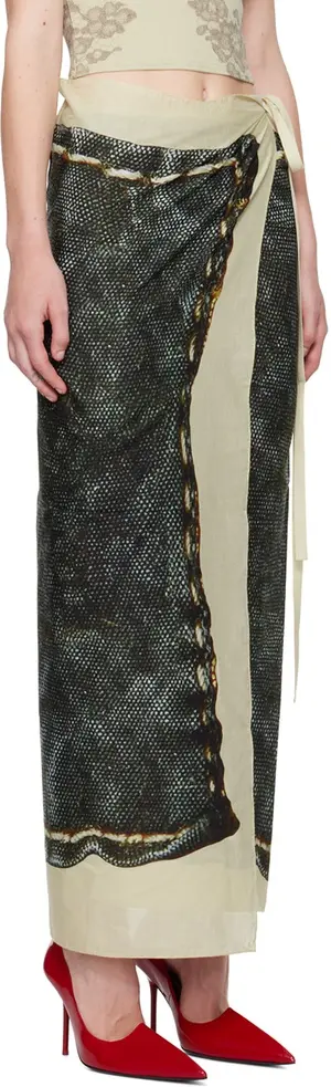 Acne Studios Printed Sarong Scarf