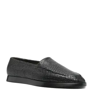 Fear Of God Embossed Leather Slip-on Loafers