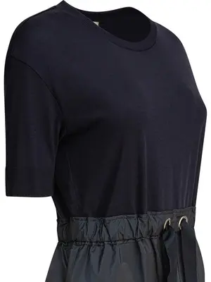 Herno Drawstring Waist Midi Dress