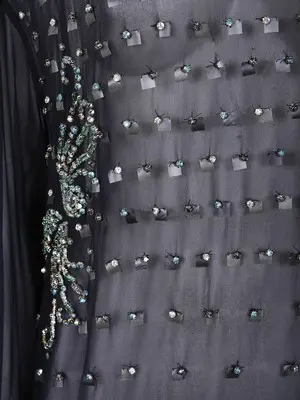 Dries Van Noten High Neck Embellished Blouse