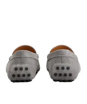 TOD'S Gommino Driving Loafers - Grey