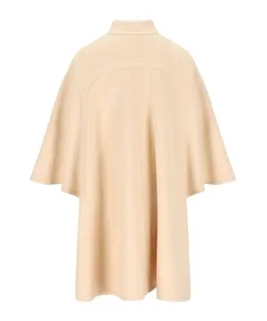 Valentino Garavani Bow Detailed Button-up Coat
