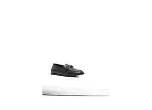 Pinko Round-toe Loafers With Horsebit Detailing