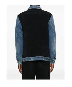 Dolce & Gabbana Corduroy And Denim Jacket