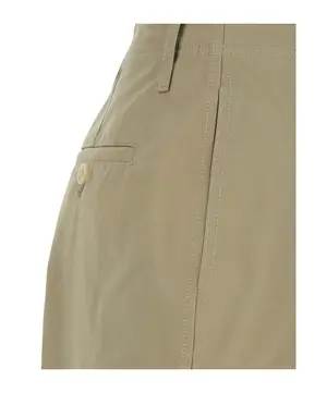 SEMICOUTURE High-waist Gabardine Pants - Green