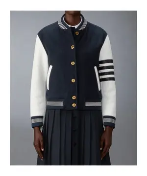 Thom Browne 4 Bar" Bomber Jacket