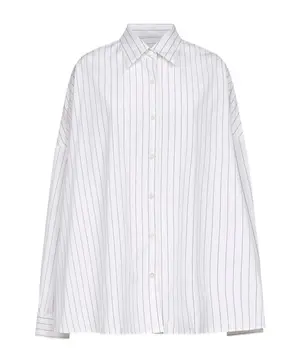 Dries Van Noten Striped Long Sleeve Shirt
