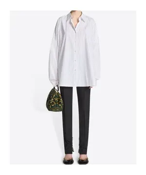 Dries Van Noten Striped Long Sleeve Shirt
