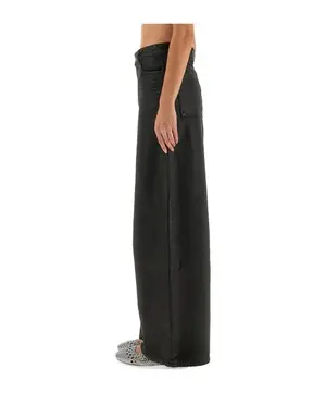 ALYSI Wide-leg Denim Pants