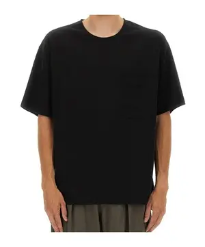 LEMAIRE Crewneck Chest Pocket T-shirt