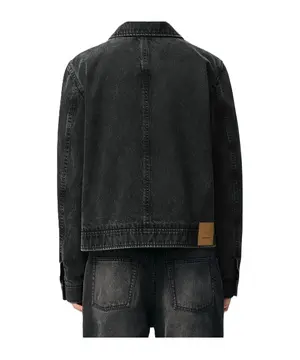 AMI Paris Zip-up Denim Jacket