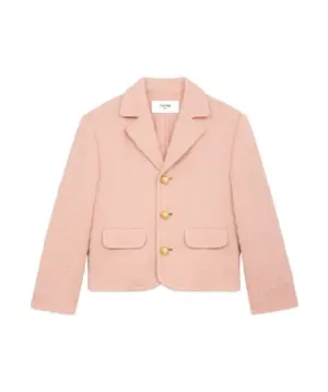 Celine Garance Jacket In Wool Natt - No