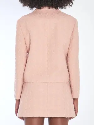 Celine Garance Jacket In Wool Natt