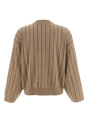 Brunello Cucinelli Sequined Knit Jumper