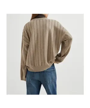 Brunello Cucinelli Sequined Knit Jumper