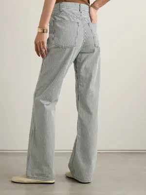 NILI LOTAN Mitchell Striped Jeans
