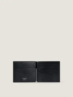 Givenchy Paris Signature Embossed Money Bill Wallet