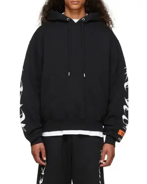 Heron Preston Logo Patch Hoodie