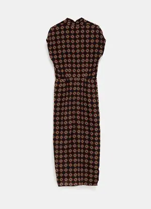Dries Van Noten Printed Midi Dress