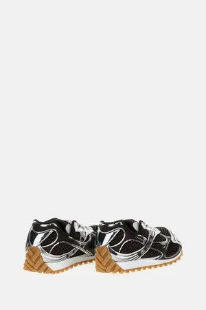 Bottega Veneta Orbit Lace-up Sneakers - Black