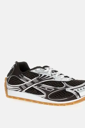 Bottega Veneta Orbit Lace-up Sneakers - Black