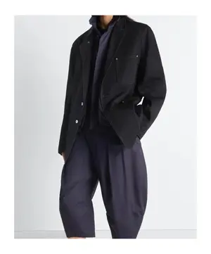 LEMAIRE Single-breasted Blazer - Black