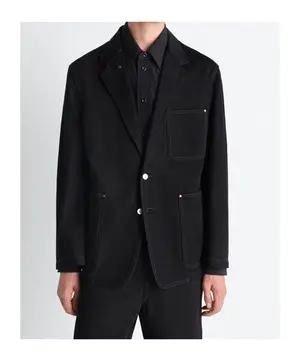 LEMAIRE Single-breasted Blazer - Black