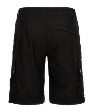 Stone Island Compass Patch Bermuda Shorts