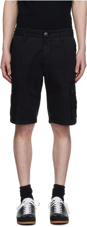 Stone Island Compass Patch Bermuda Shorts