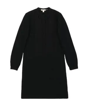 Burberry Long Sleeve Round Neck Dress