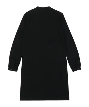 Burberry Long Sleeve Round Neck Dress