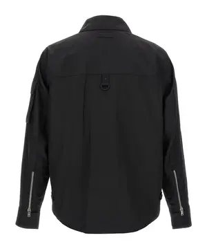 Moose Knuckles Collared Zip-up Jacket With Zipper Cuffs