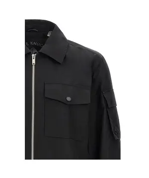 Moose Knuckles Collared Zip-up Jacket With Zipper Cuffs