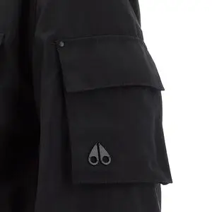 Moose Knuckles Collared Zip-up Jacket With Zipper Cuffs