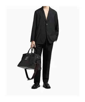 Emporio Armani Single-breasted Tailored Blazer - Black
