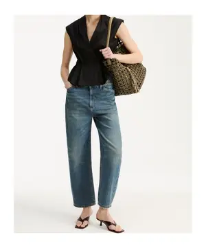 Marella Bazar Wrap V-neck Top - Black