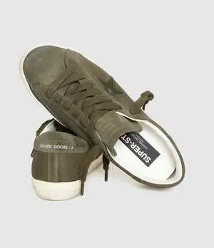 GOLDEN GOOSE Super Star Low-top Sneakers - Brown