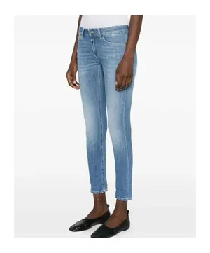 DONDUP Slim Cuffed Jeans - Blue