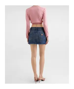 Dolce & Gabbana Cropped V-neck Cardigan